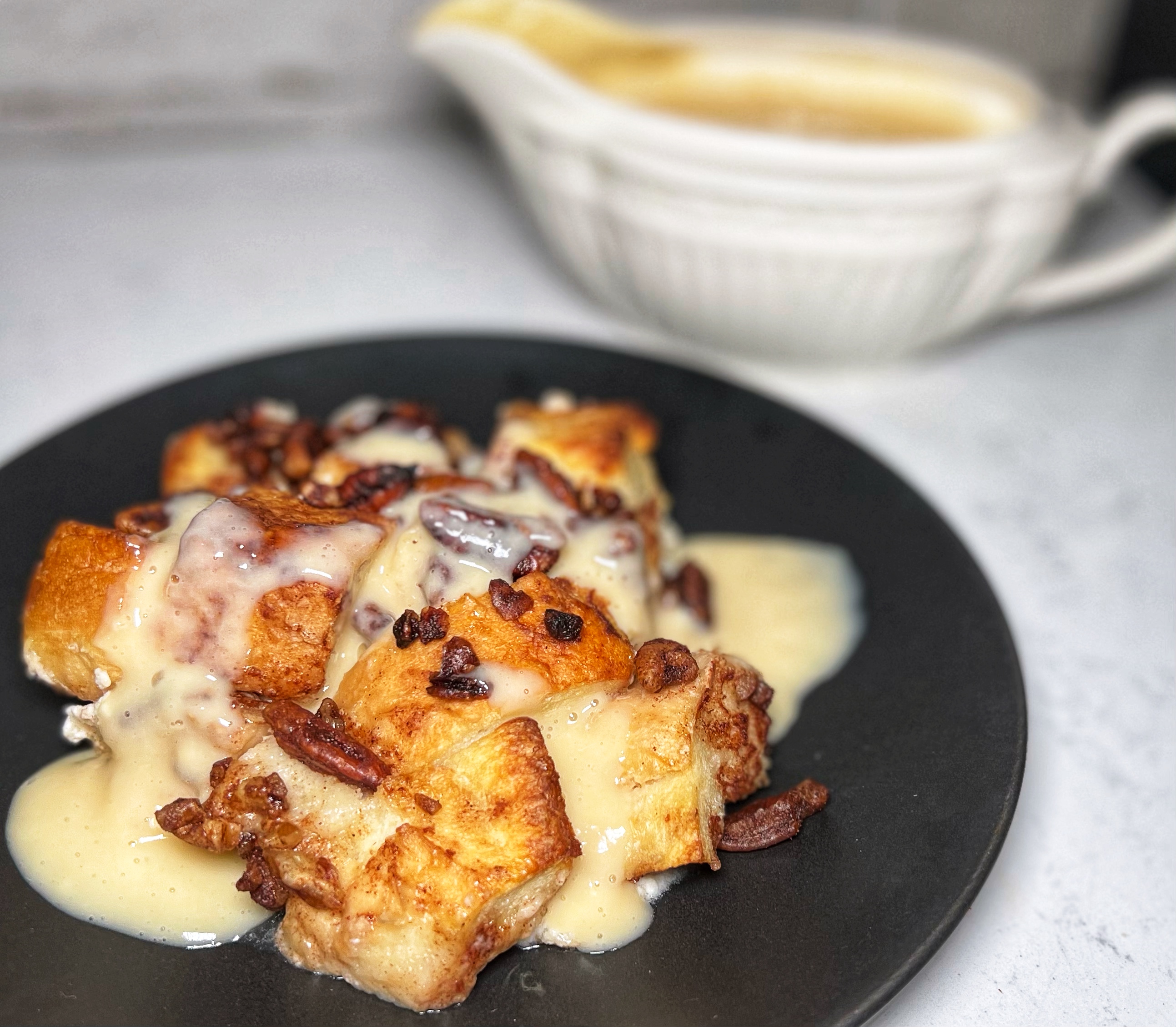 Ocean praline bread pudding – Fit Foodie Chicks