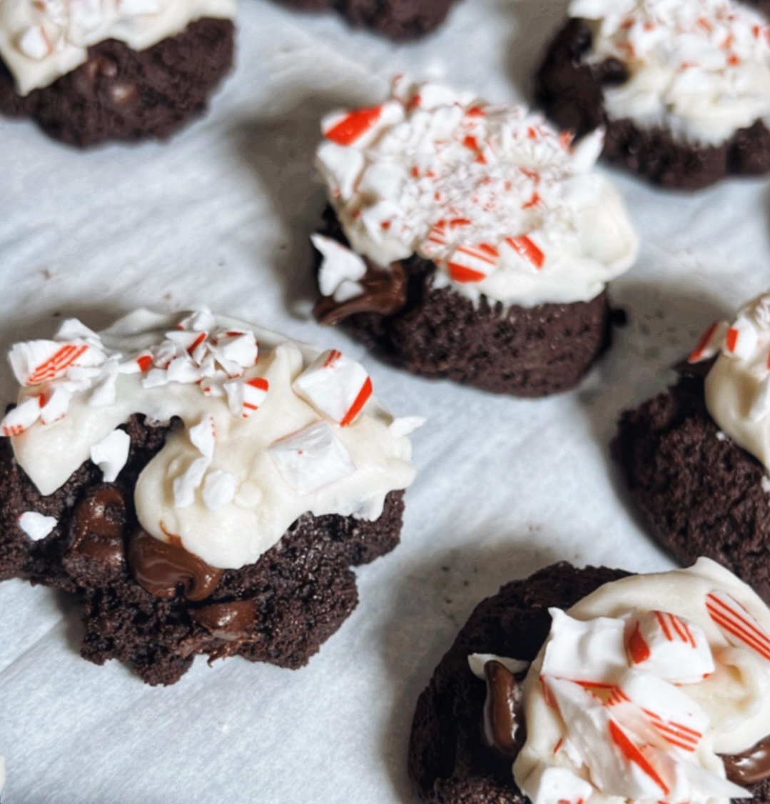 Triple chocolate peppermint cookies – Fit Foodie Chicks