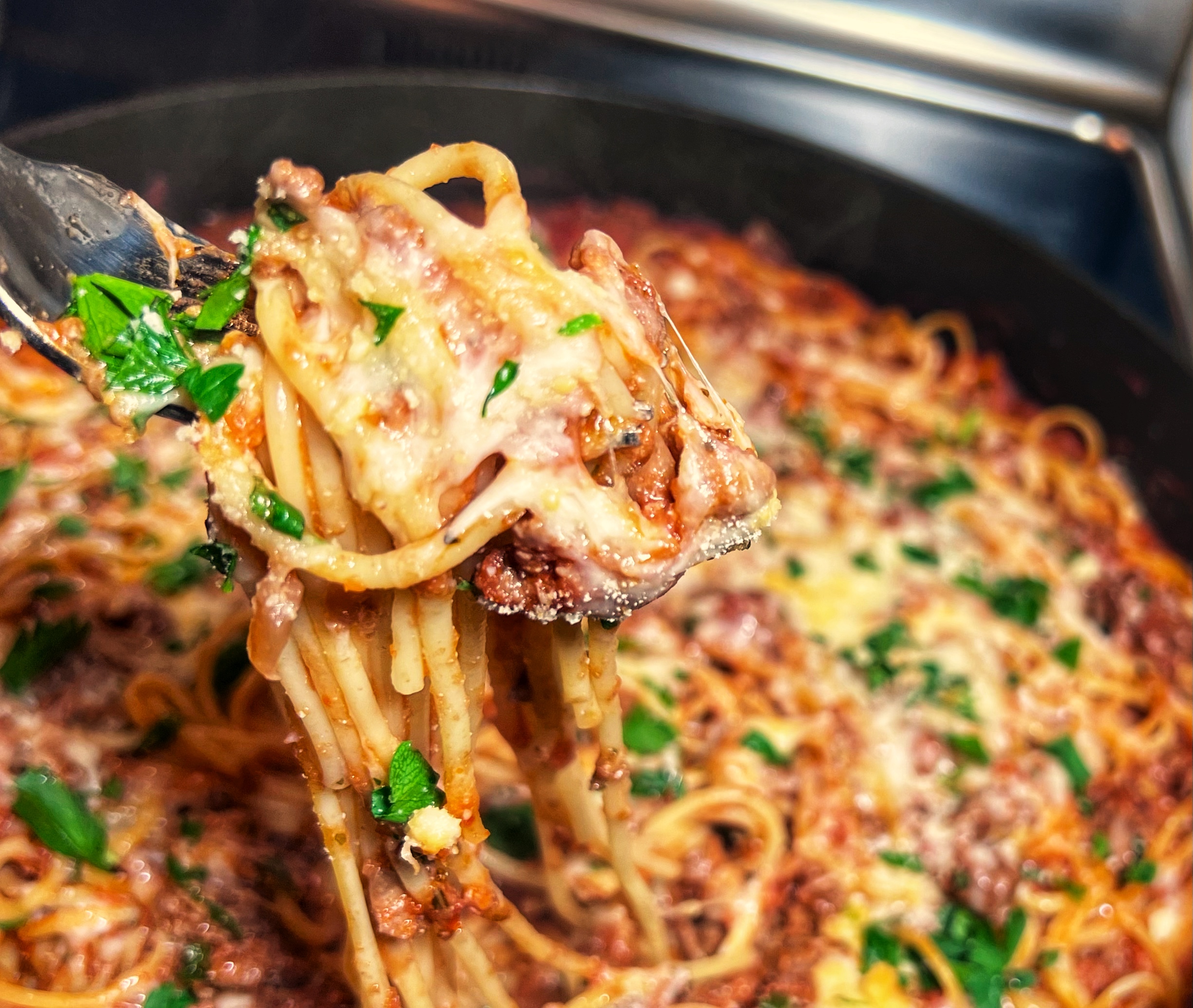 Fried spaghetti – Fit Foodie Chicks