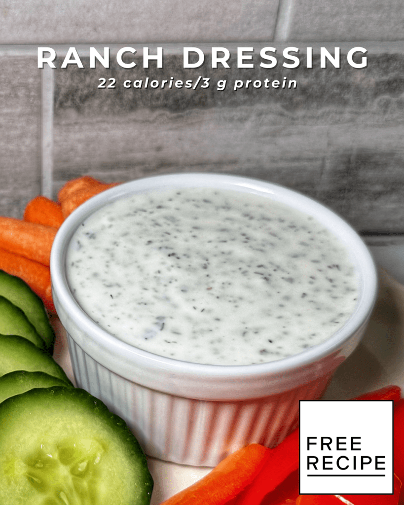 Ranch Dressing - Fit Foodie Chicks